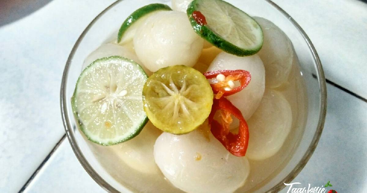 Resep Asinan Rambutan oleh Taawonie Kitchen - Cookpad