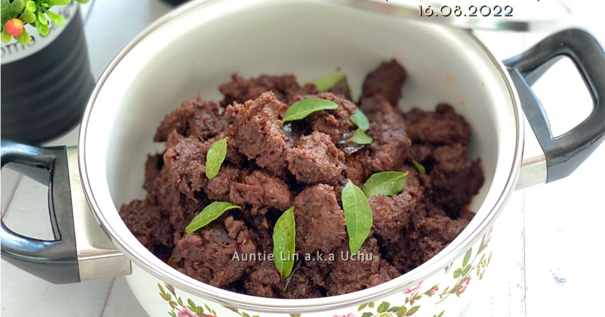 Resipi Pesamah Daging Darul Aman (Rendang Kedah) oleh Sesimple Loralin ...