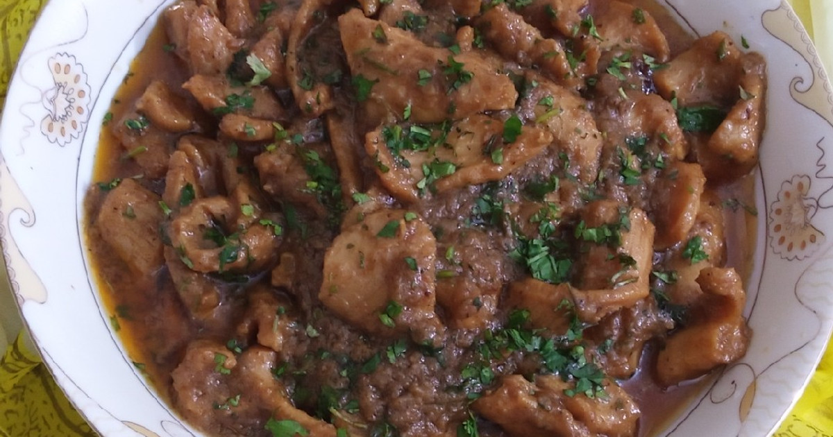 Butt (Cow Stomach) Recipe by Man o Salwa By Neelam Saleem - Cookpad