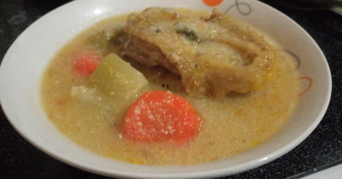 Sopa de gallina india en arroz de maíz Receta de chef_Wany_varela- Cookpad