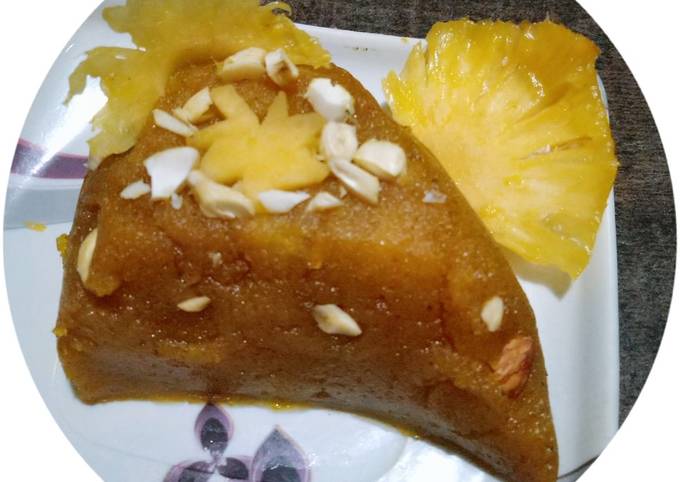 Pineapple halwa Recipe by Priyanka Byadwal - Cookpad