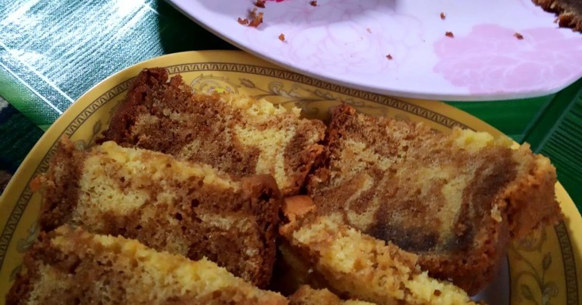 Resep Marmer Butter Cake oleh eka novianty - Cookpad