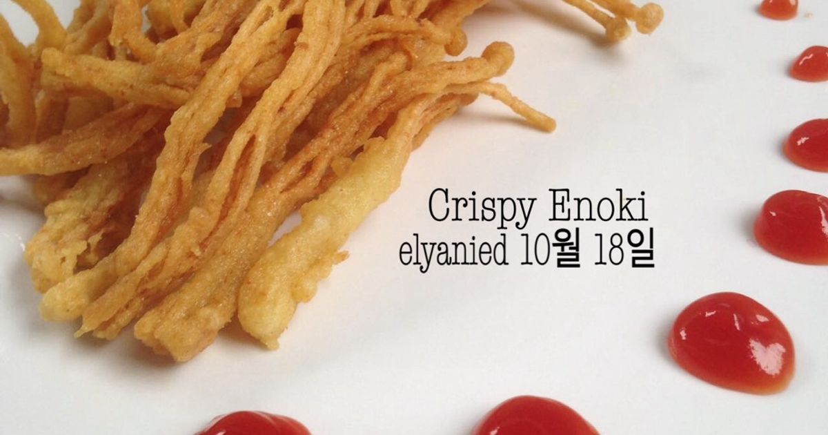 Resep Crispy Enoki oleh elyanied - Cookpad
