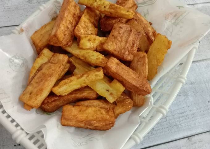 Resipi Ubi Goreng Berempah oleh Noor Atika Mahamood - Cookpad