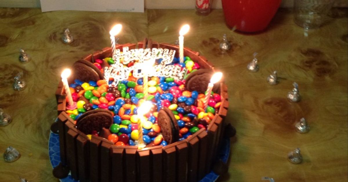 Kit Kat Birthday Cake Recipe By Crystalbroadus1979