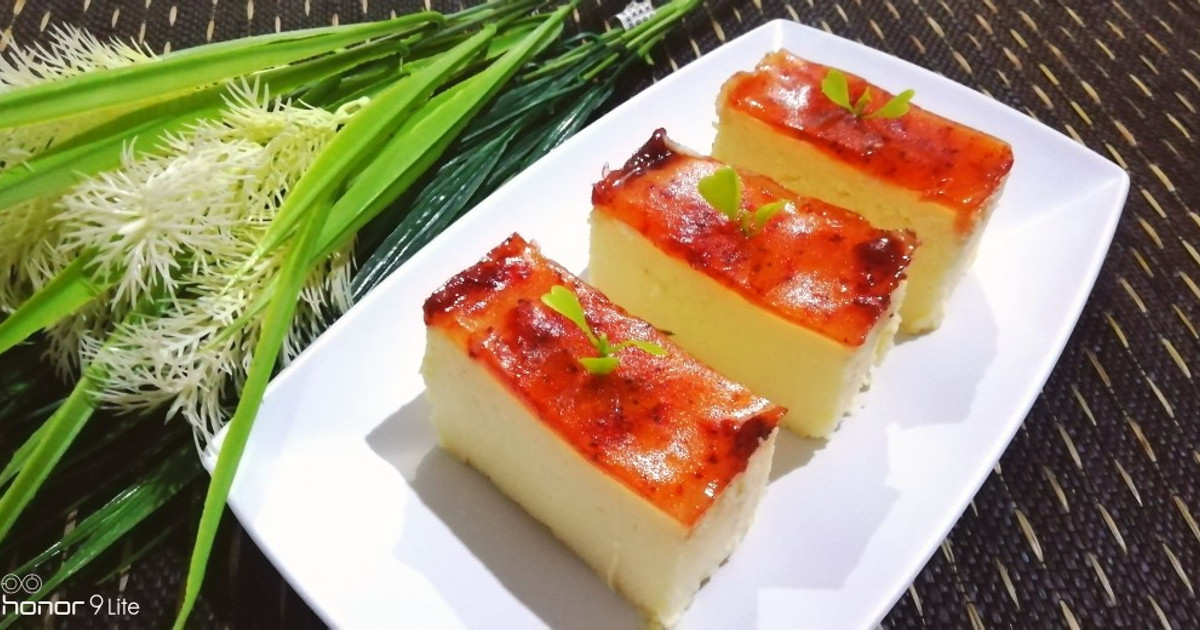 Resep Cheesecake Breadtalk (No Oven, No Mixer) 👍 oleh D'Sizta - Cookpad