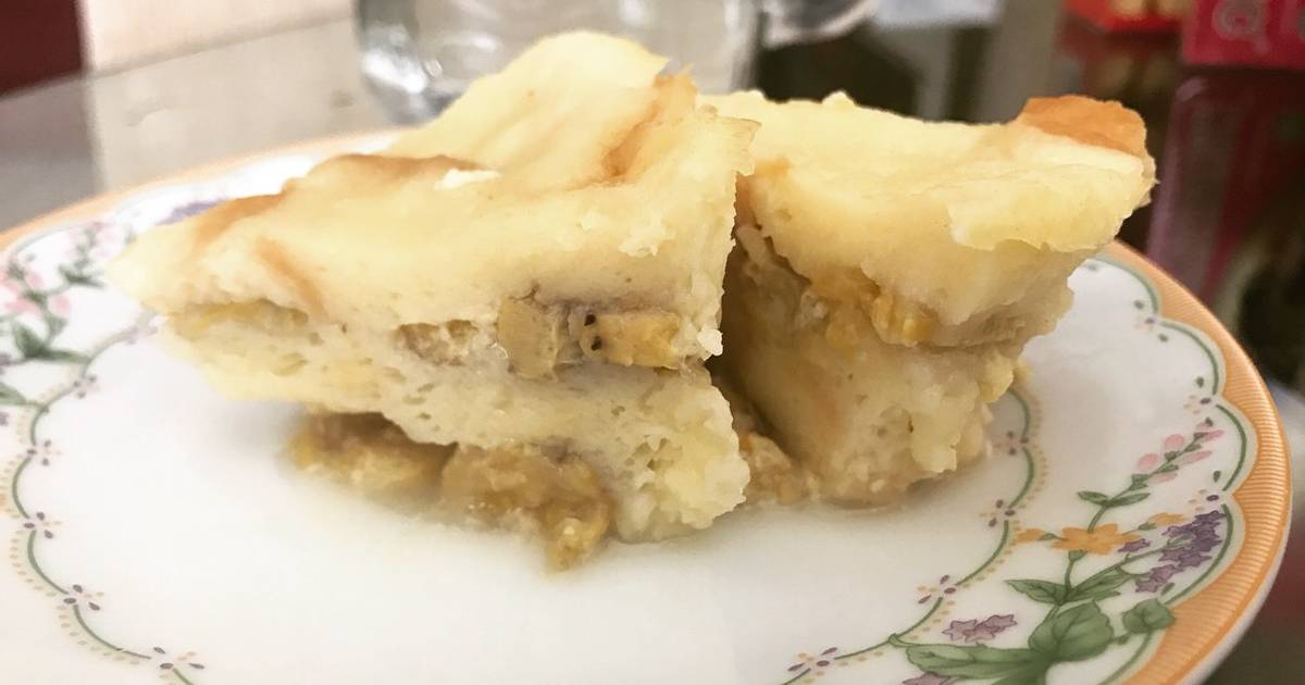 Resep Puding roti pisang mpasi 16m oleh Dina bramantyo - Cookpad