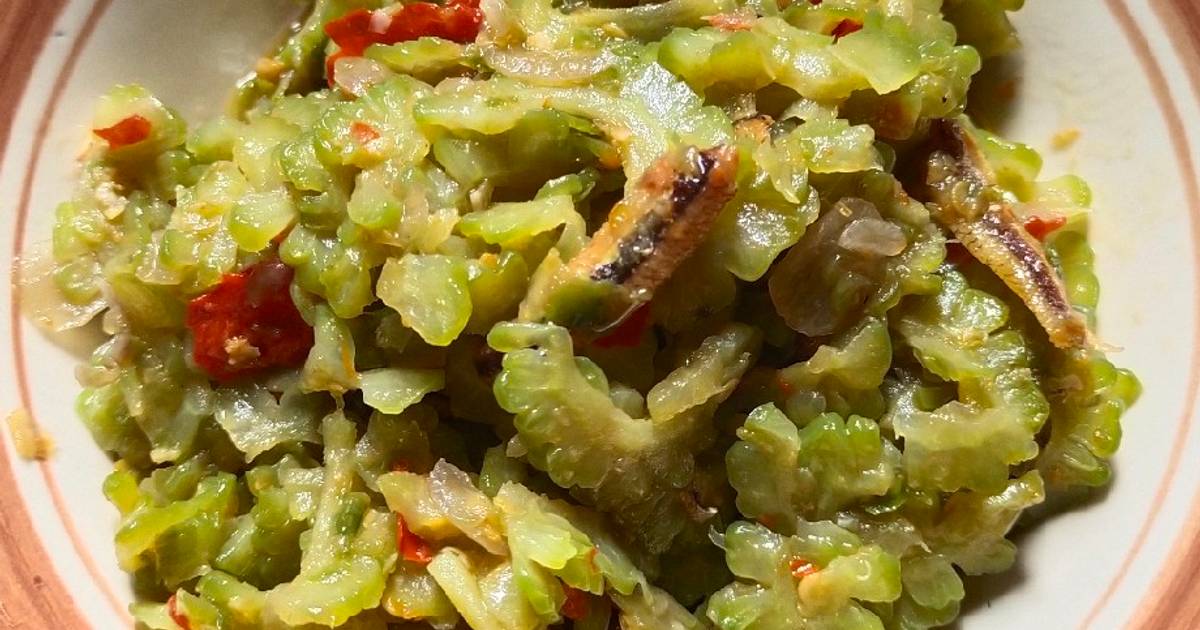 39 resep tumis pare teri rebon enak dan mudah - Cookpad