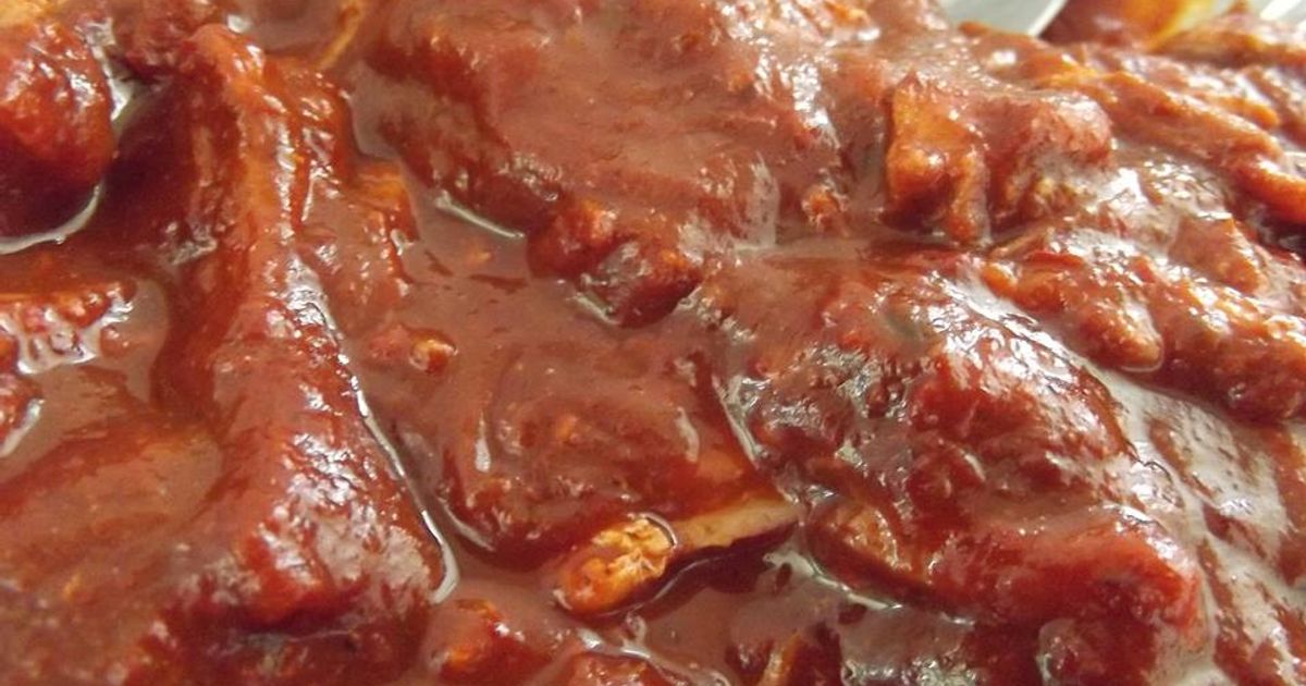 chicharron duro en salsa roja - 4 recetas caseras- Cookpad