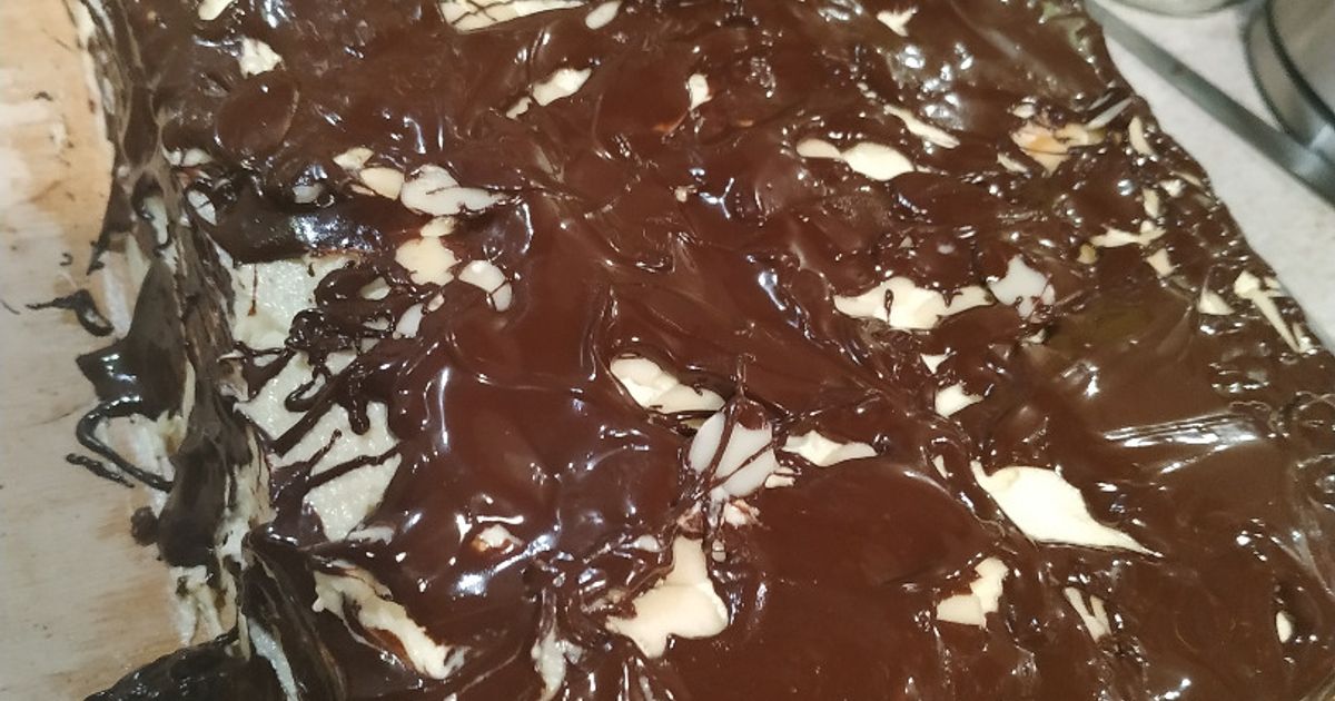 Przepis na łącki Przekładaniec Pijany Placek autorstwa Robert Gierlicki ...