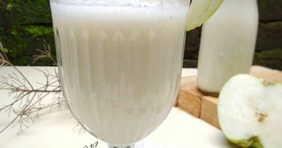 Resep Jus jambu kristal susu oleh Mama Queen - Cookpad