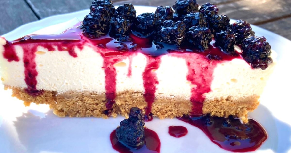 Ricetta Cheesecake Con Topping Di More di Michele Pieraccini - Cookpad