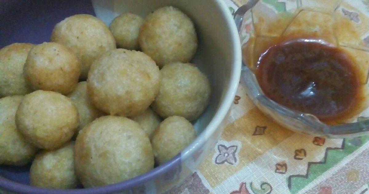 Resep Cigor (Cilok Goreng Isi Kornet) oleh Alfenti Pratiwi - Cookpad