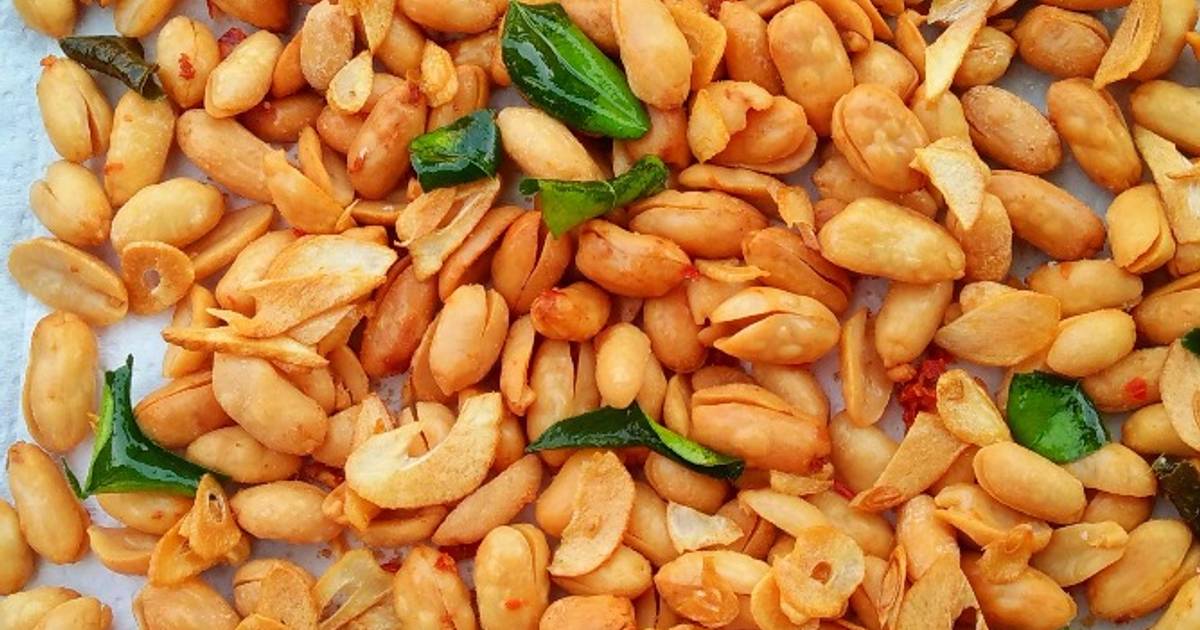 657 resep kacang goreng daun jeruk pedas enak dan mudah - Cookpad