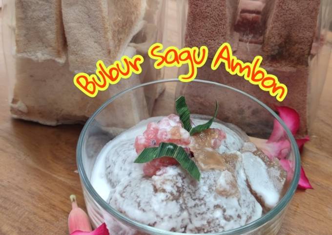 Resep Bubur Sagu Ambon, simple, enak, & nikmat oleh Bundadari - Cookpad