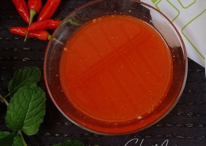 Resep Cuka Merah Untuk Cocolan Empek-Empek, Sate Ikan oleh Een Nuraeni ...