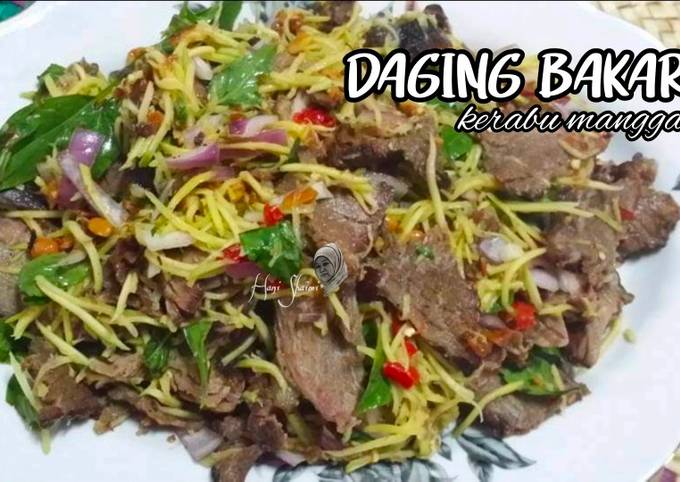 Resipi (25/8) Daging bakar kerabu mangga oleh Hani Shaimi - Cookpad