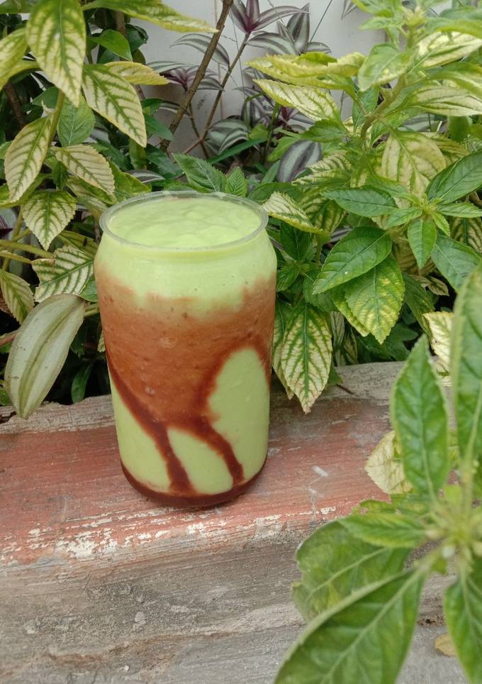 Resep Jus Alpukat kw (Jus Sawi + Tape singkong) oleh Siti Ramlah - Cookpad
