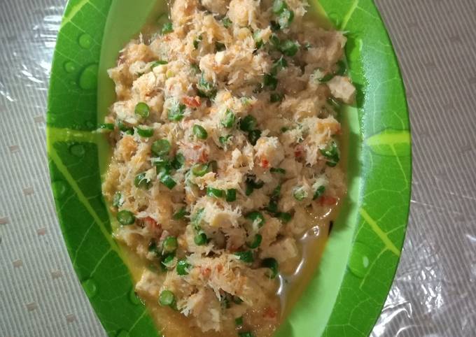 Resep Oblok oblok Tempe dan Udang oleh mezzayu luna - Cookpad
