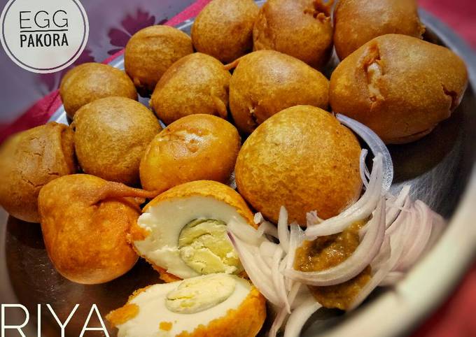 Egg pakora Recipe by Riya Dhiman - Cookpad