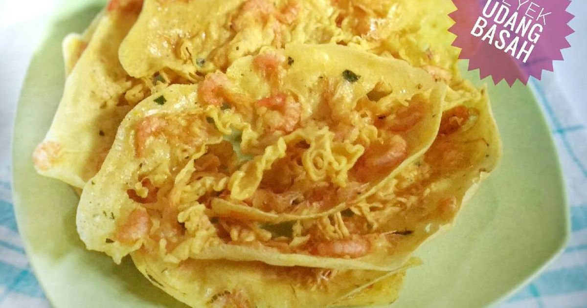 60 resep rempeyek udang basah enak dan mudah - Cookpad