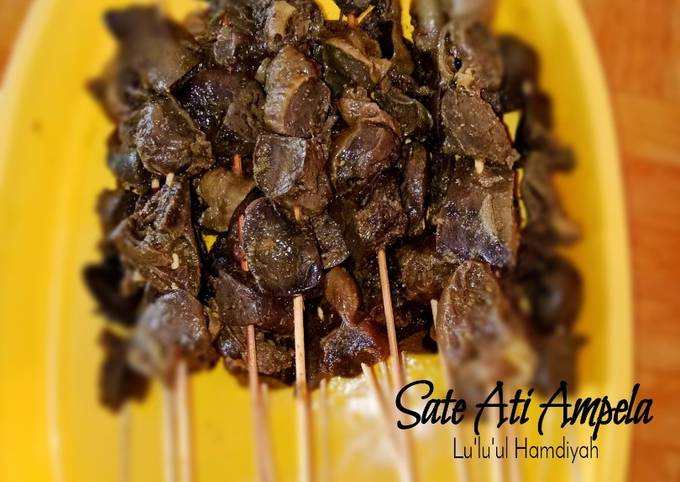 Resep Sate Ati Ampela oleh Lu'lu'ul Hamdiyah - Cookpad