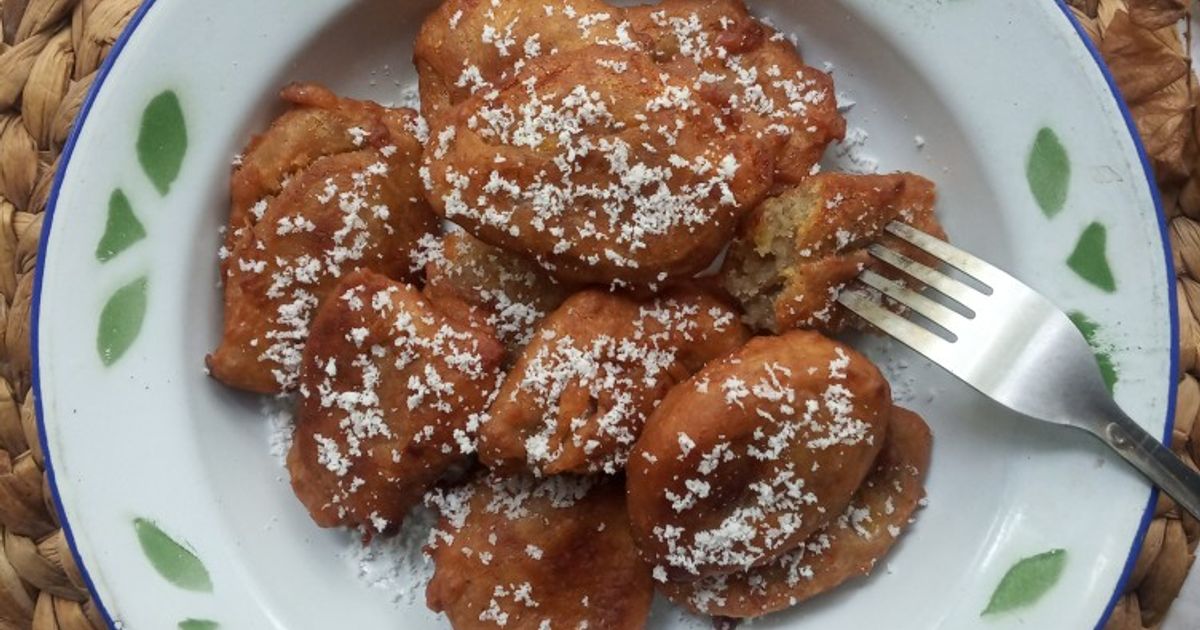 Resep Cekodok Pisang Ambon Kayu Manis oleh Meieka - Cookpad