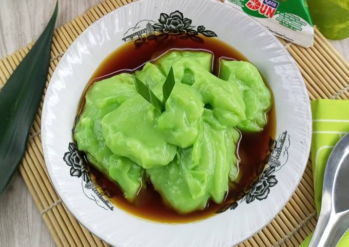 Resep Bubur Sumsum Wangi Pandan, Lembut, Tanpa Santan