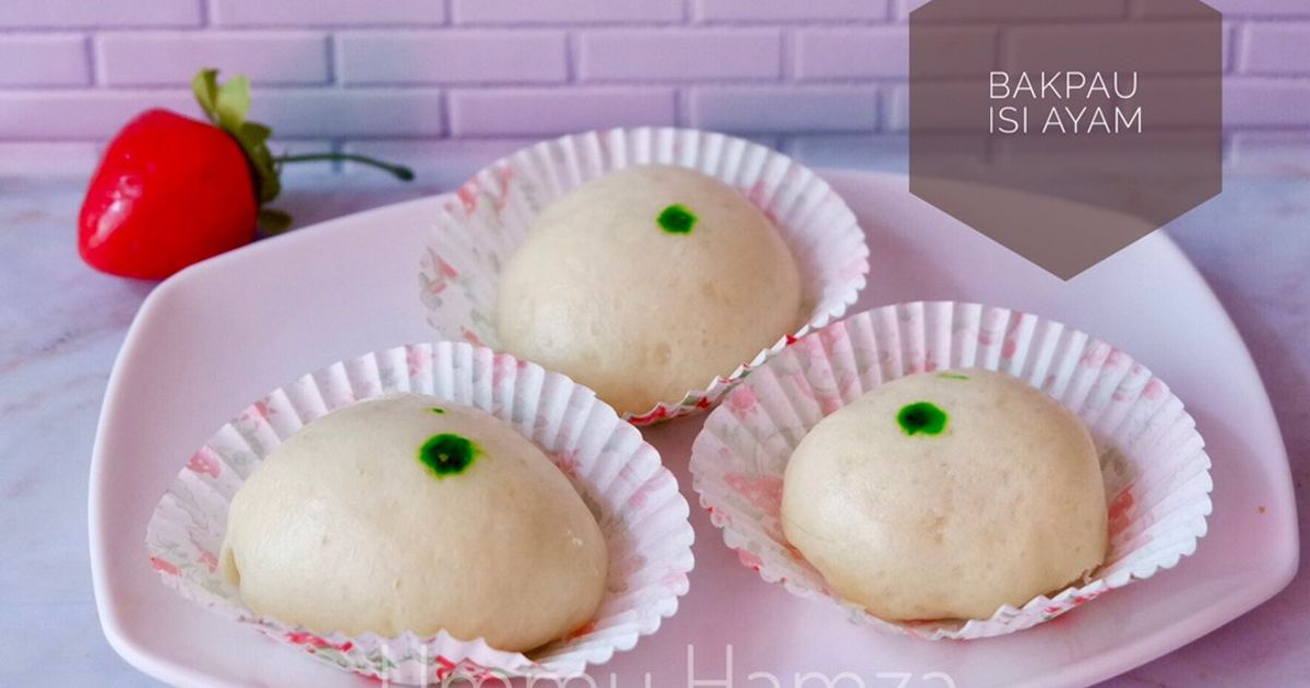Resep Bakpau Mini Isi Ayam oleh Annisa Amwar R - Cookpad