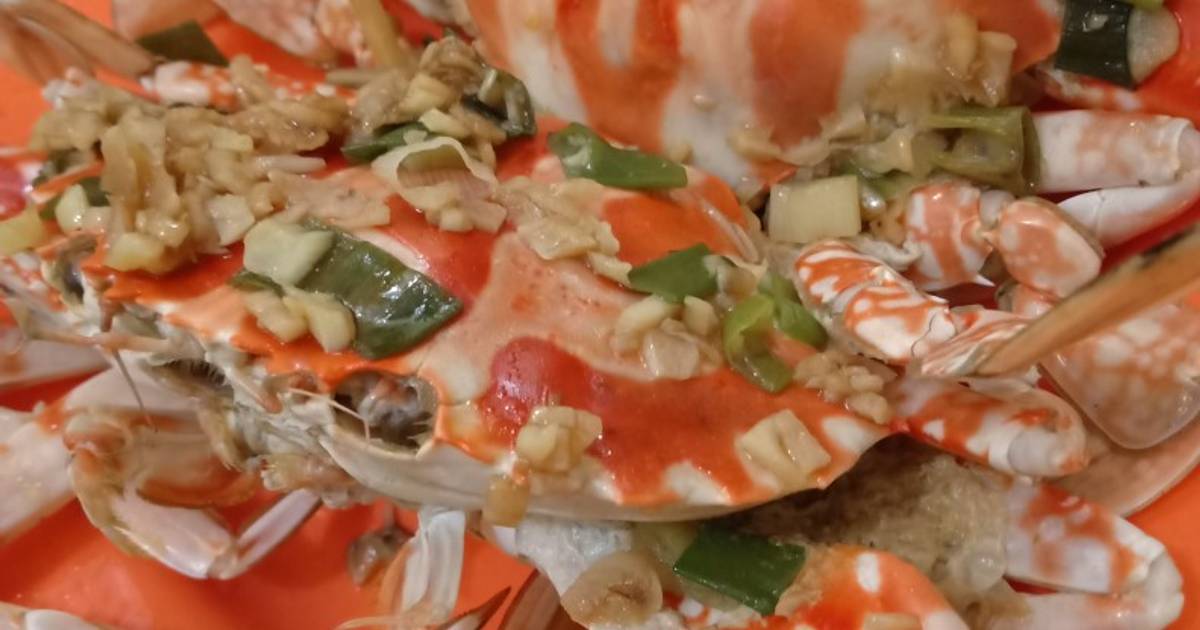 Resep Rajungan steam jahe oleh Tiara Elanda - Cookpad