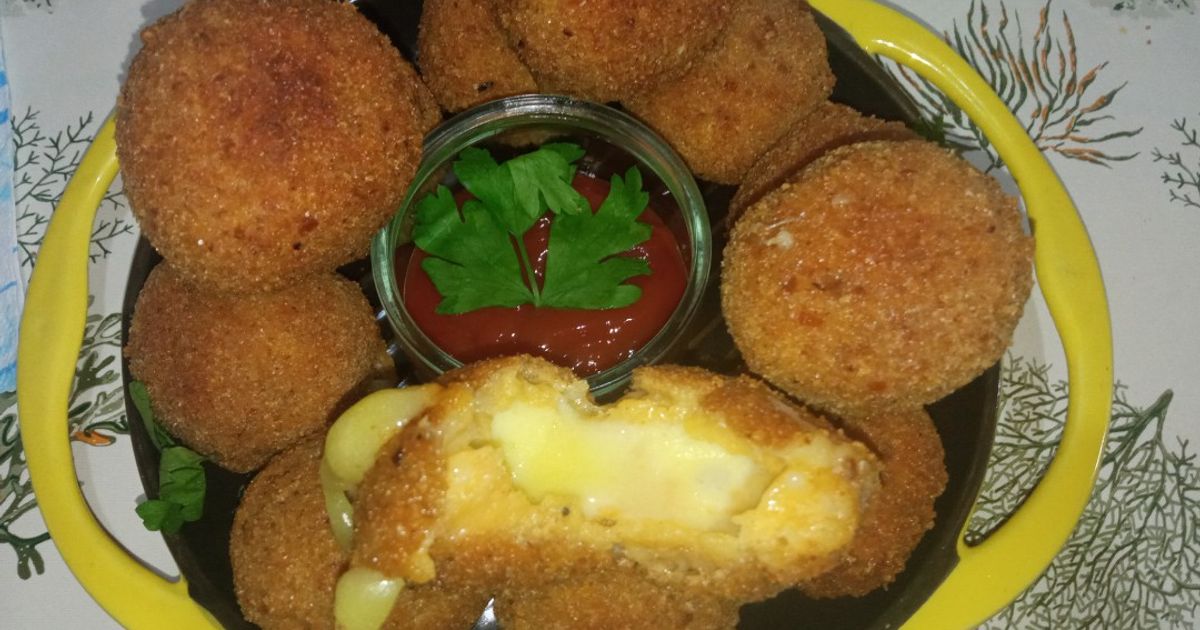 Potato And Cheese Croquettes Recipe By Gumus Dino Food