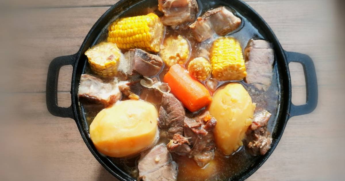 Guiso de osobuco y legumbres Receta de Cocina Facil Con Ivan- Cookpad