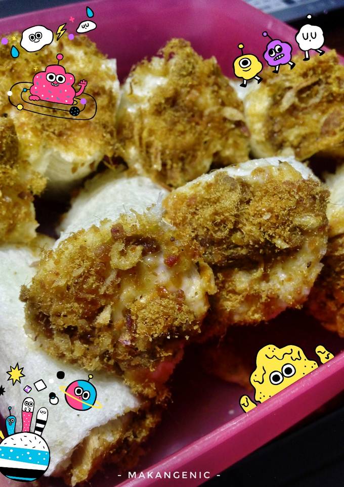 Resep Floss Roll Bun (pake roti tawar versi anak kos) oleh Muliyana ...