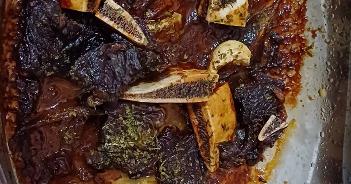 Resep Barbeque Iga Mudah dimasak pakai Microwave Oven Sharp R220 oleh Fata - Cookpad