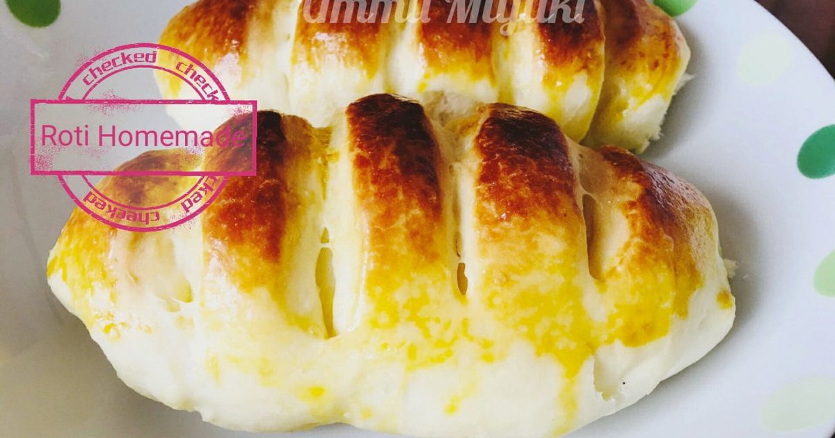 Resep Resep Roti Homemade Empuk Isi Pisang Dan Selai Coklat oleh Ummu ...