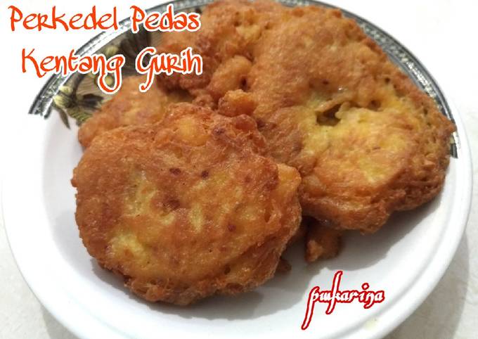 Resep Perkedel Pedas Kentang Gurih oleh pwkarina - Cookpad