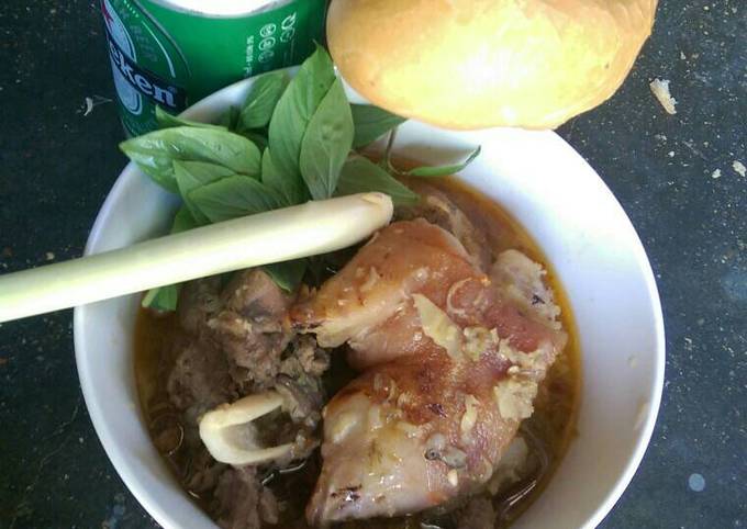 Cách Làm Món Giò heo giả cầy của Nguyễn An Kha - Cookpad