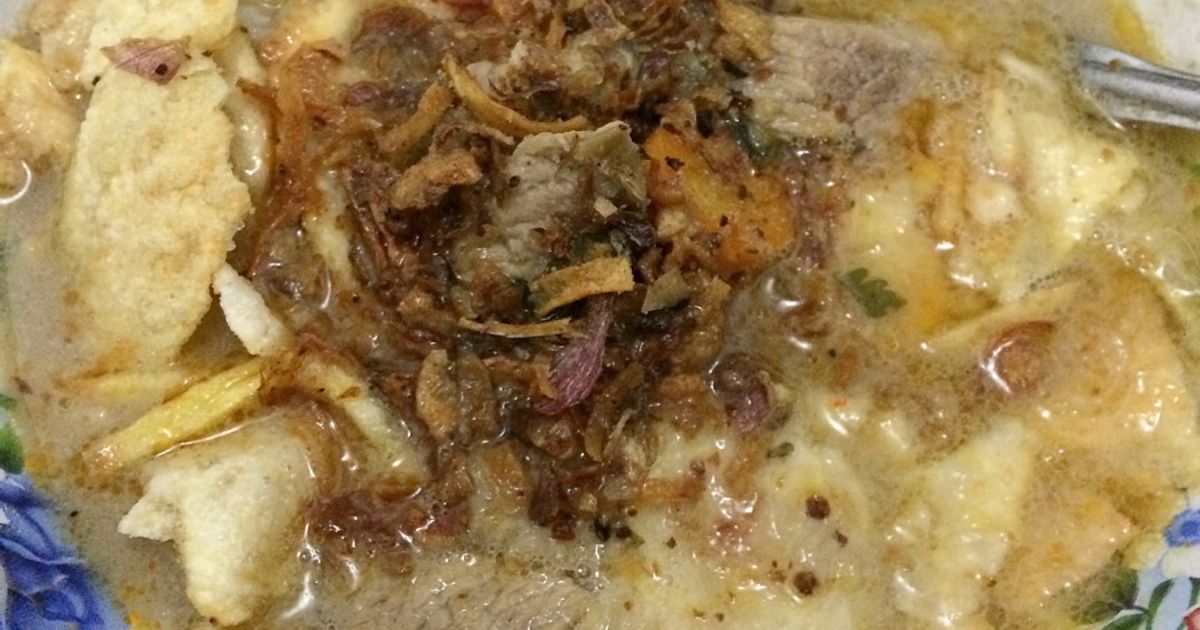 Resep Sop Daging Kuah Kental (Gak Pake Santen) oleh Dina - Cookpad
