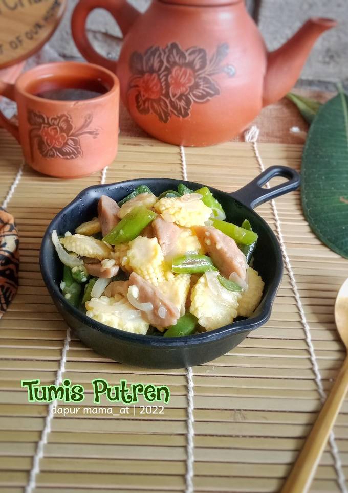 Resep Tumis Putren (Jagung Muda) oleh Ratih Sukardi - Cookpad