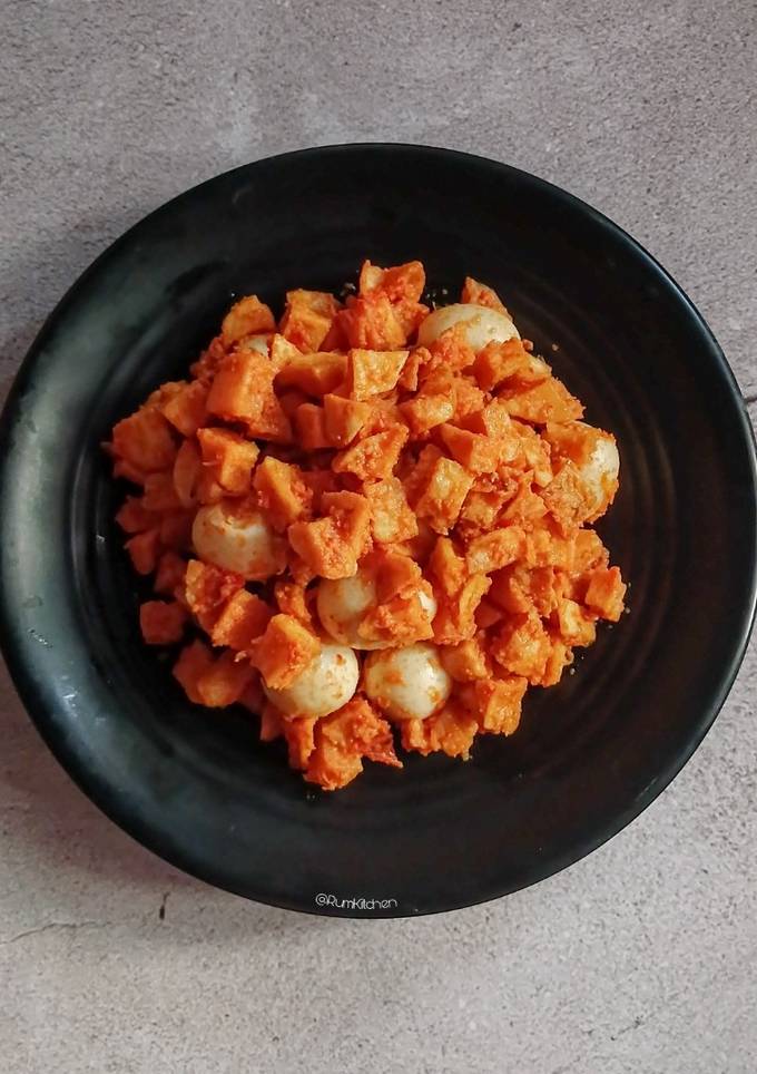 Resep Balado Kentang Telur Puyuh oleh Rumkitchen - Cookpad