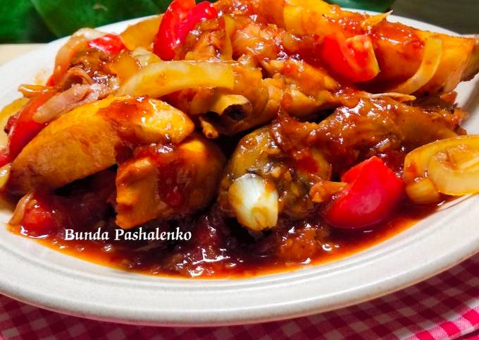Resep Bistik Ayam Kampung oleh Bunda Pashalenko - Cookpad