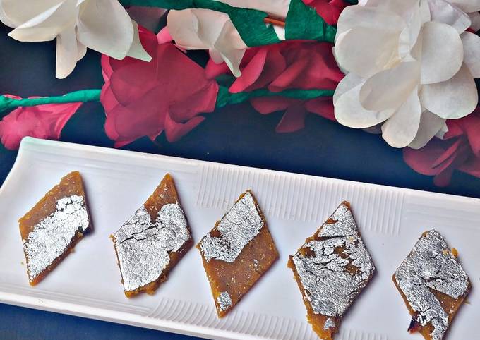 Mango Kaju Katli Recipe by Mother's Delight - Cookpad