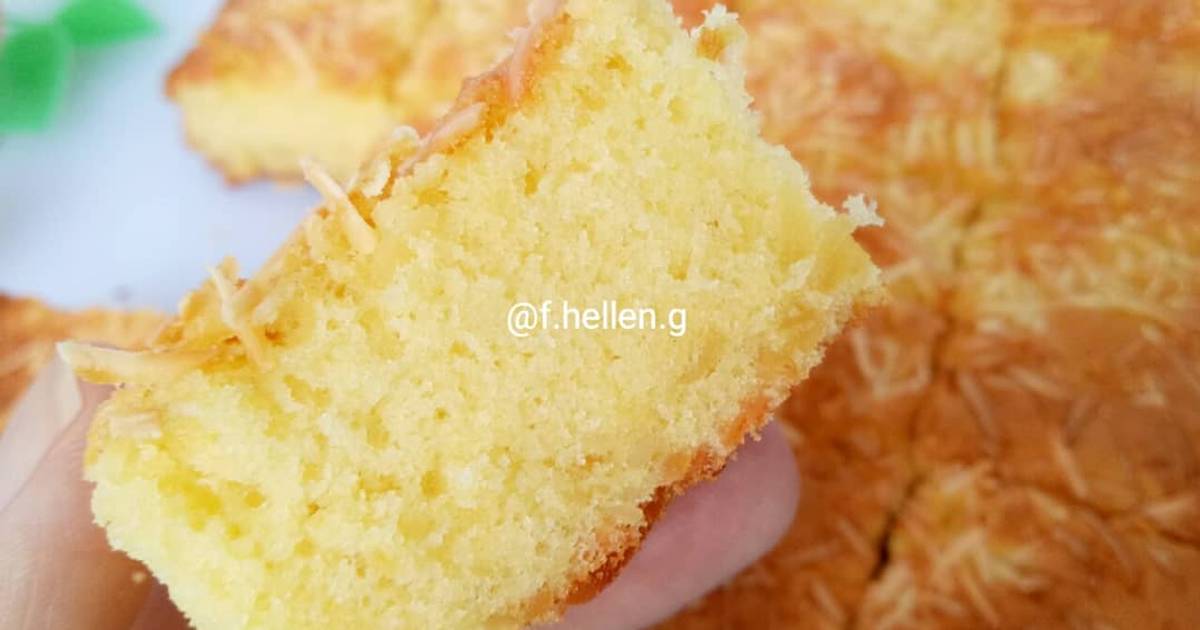 Resep Cheese Sponge Cake #PejuangGoldenApron2 oleh Hellen Gunawan - Cookpad