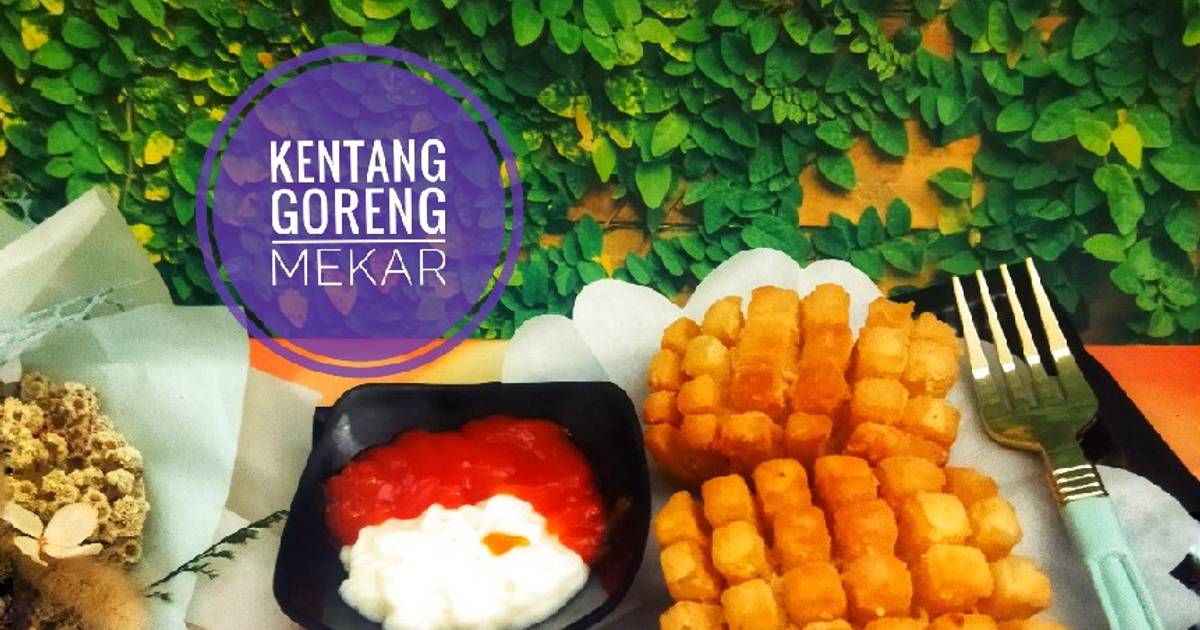 Resep 457. 🥔 Kentang Goreng Mekar oleh Intan Zahra Al Arsyad (Bunda ...