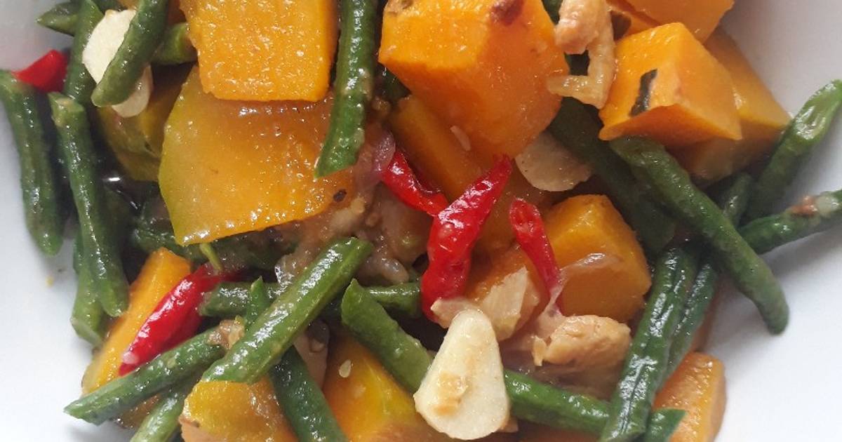 56 resep tumis labu panjang udang enak dan mudah - Cookpad