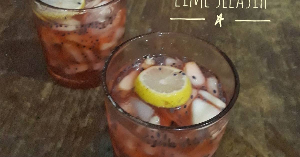 Resep Es Timun Suri Lime Selasih oleh Mey's Cila - Cookpad