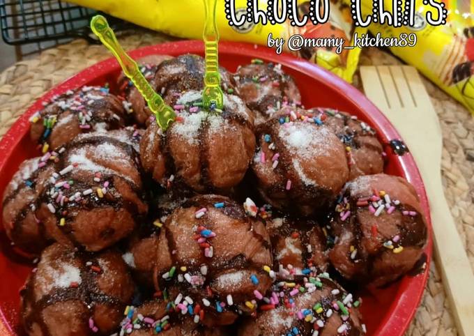 Resipi 🍩Donat Choco Chips oleh mamy_kitchen89 - Cookpad