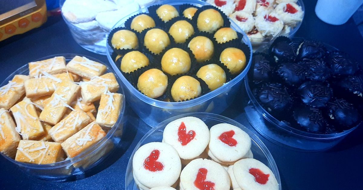 Resep Aneka Kue Kering 1 Adonan 6 Macam Cookies oleh Ummu Ryu_Ra - Cookpad