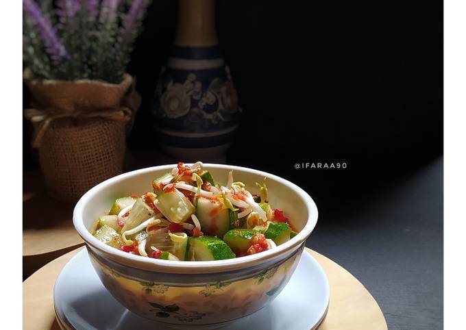 Resep Asinan Timun Toge oleh IfaRaa - Cookpad