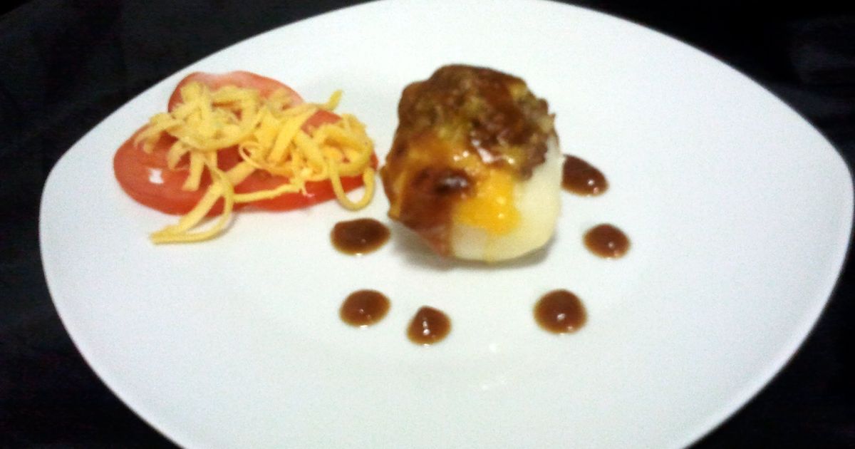 Baked Patato With Brown Onion Sous Recipe By Gogga